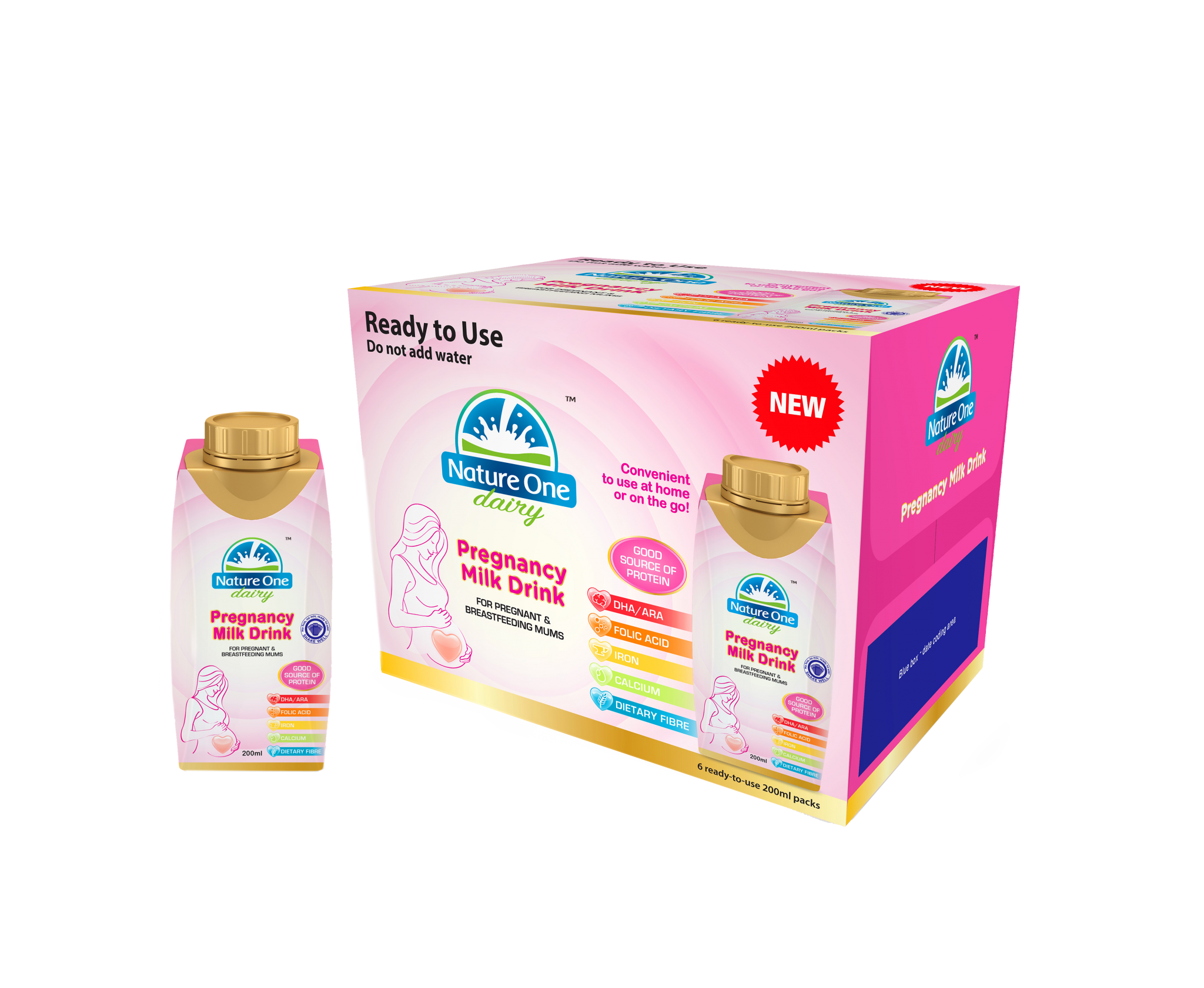 Ready-To-Drink Pregnancy Milk - Nature One Dairy®