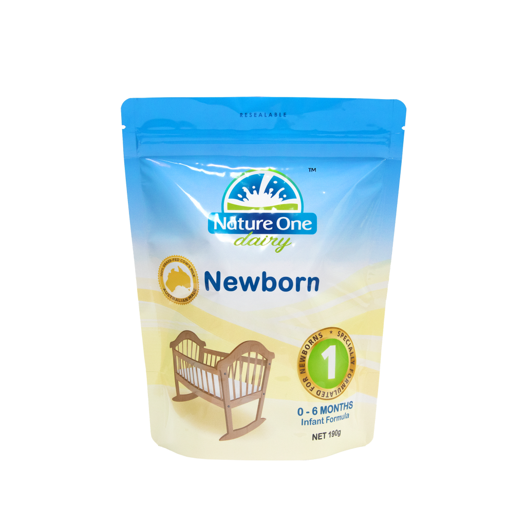 Standard Newborn Formula Step 1 Resealable Travel Pouch - Nature One Dairy®
