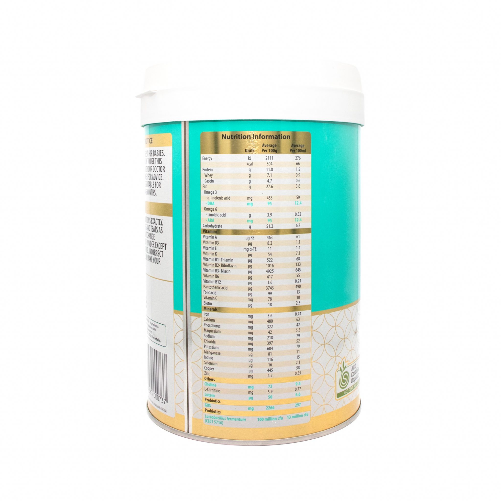 Nature One Dairy Organic Newborn Formula Step 1 900g - Nature One Dairy®